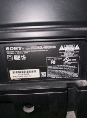 sony bravia kdl-60ex700 | eBay