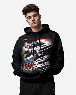G West Racing Club Double Hit Oversized hoodie | eBay Australia