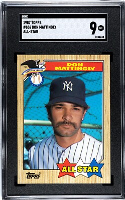 1987 Topps Don Mattingly #606 ALL-STAR | eBay