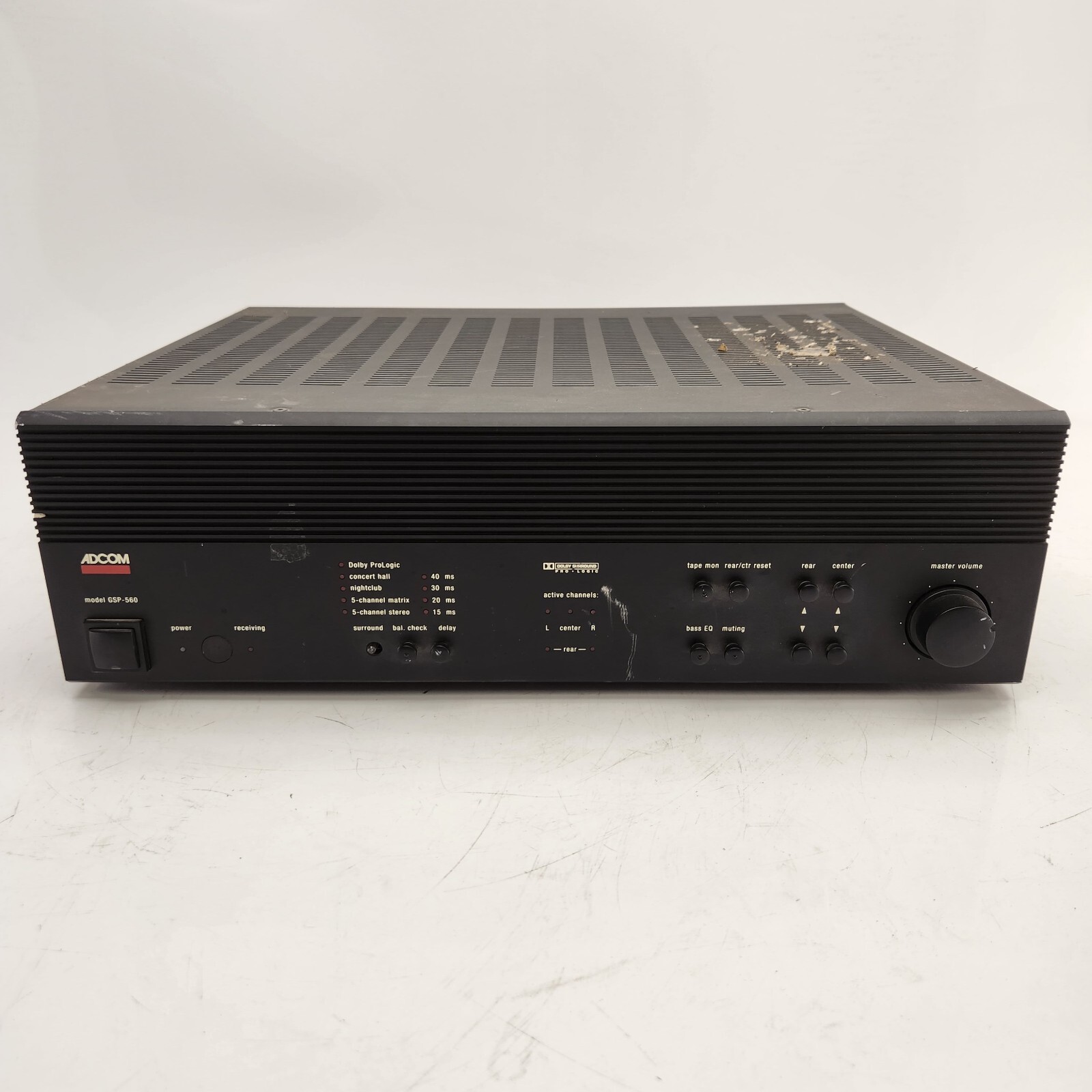 Adcom GSP-560 Home Theater Amplifier Processor | Cut Cord, Untested ...