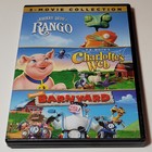 Rango / Charlotte's Web / Barnyard DVD 3-Movie Collection Free 1-Day ...