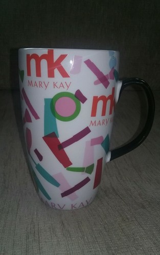 Mary Kay Tall Cup Mug with Cosmetics Theme 2015 | eBay
