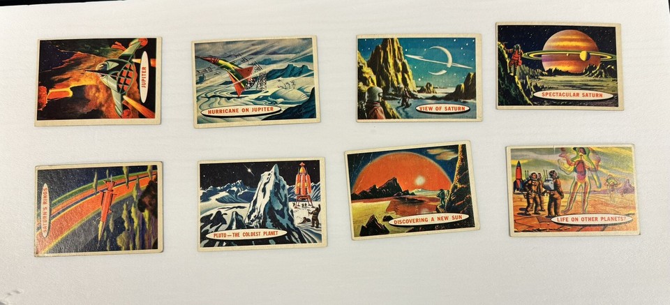 1957 Topps Space Cards Complete Set EX.-NM. Very Gradable Cards | eBay