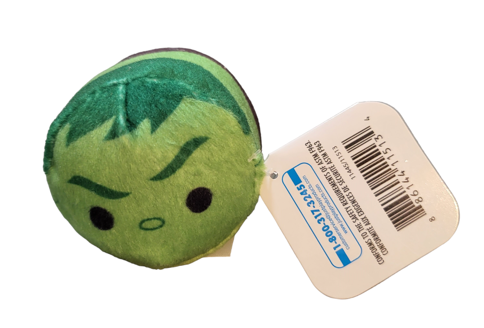 Disney "Tsum Tsum" Mini Plush Character Toy - New - Incredible Hulk | eBay
