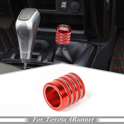 For 10-23 Toyota 4Runner TRD Red Interior 4WD Drive Gear Shifter Head ...