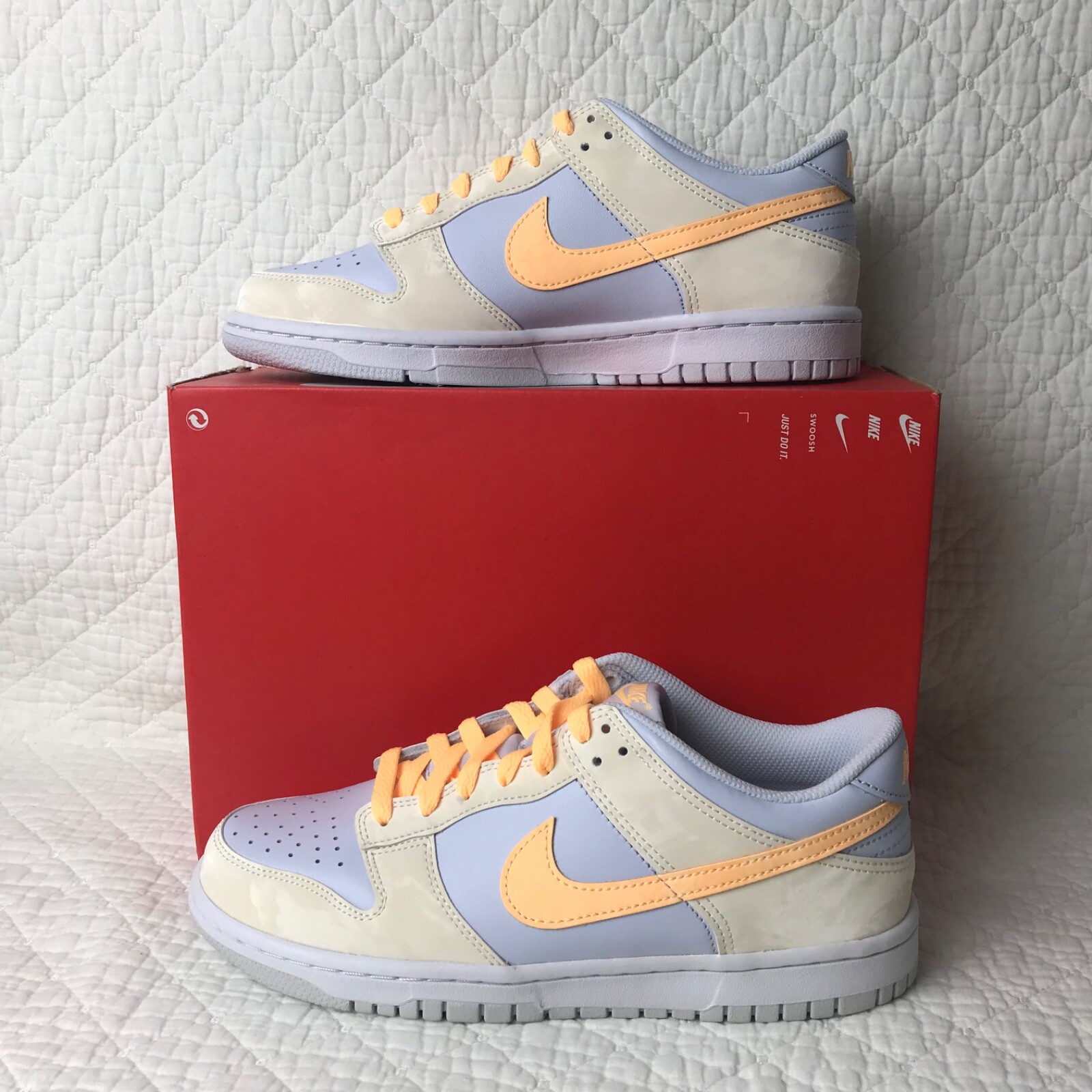 Nike Dunk Low (GS) Shoes Big Kid’s SZ 7Y Pale Ivory/Mellow Tint FB9109 ...