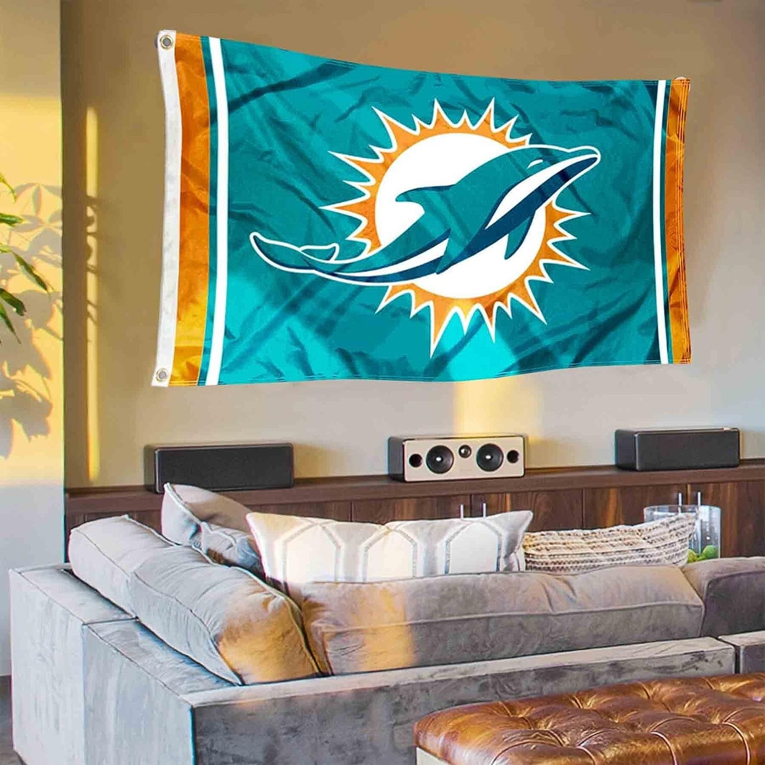 Miami Dolphins 3x5 ft Flag Banner NFL Football Free Shipping | eBay