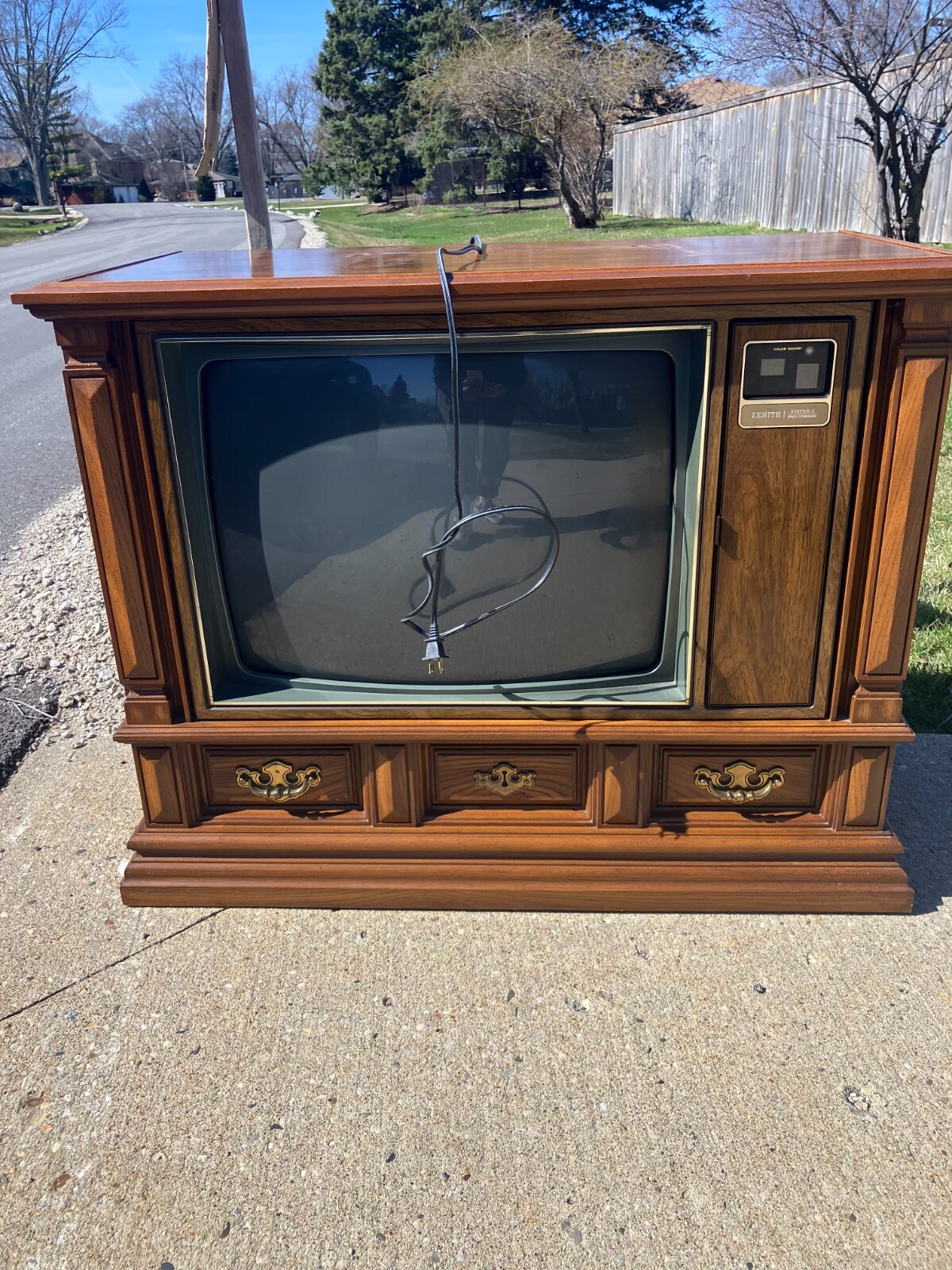 1984 System 3 Space Command Telecouleur Zenith TV (Floor Model) | eBay