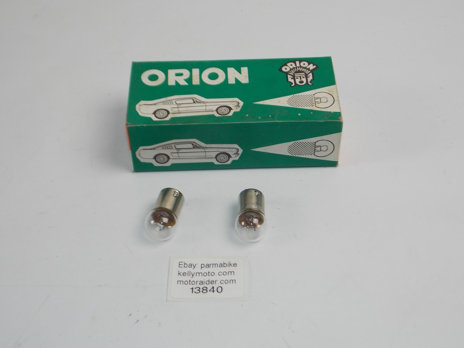 REAR FRONT ORION INTERMITTENT 2 LIGHT BULB 12V 5W 2619.0 MOTORCYLE ...