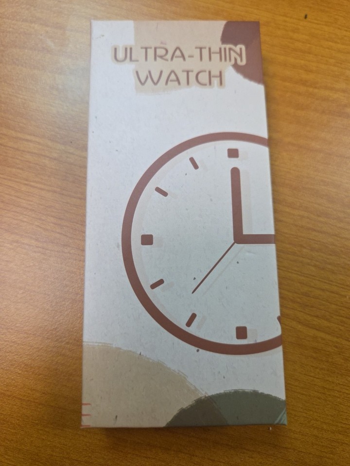 Lavaredo NO.L6628 Men's Brown Leather Analog Blue Dial Quartz Wrist ...