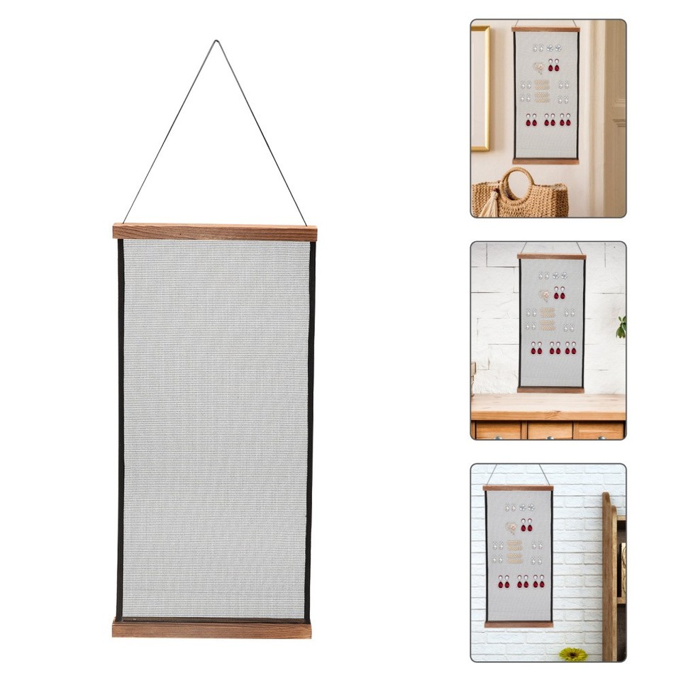 Pin Organizer Jewellery Hook Hair Accessory Storage Barrette Display ...