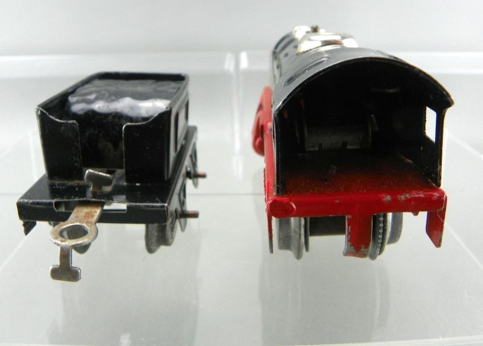 Vintage 1930's PreWar MARX O Tin Electric Steam Locomotive & Joy Line ...