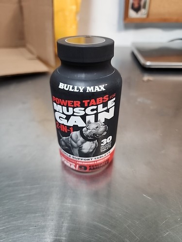 Bully Max Power Tabs for Dogs Muscle Gain & Growth 2-in-1 - 30 Tabs | eBay