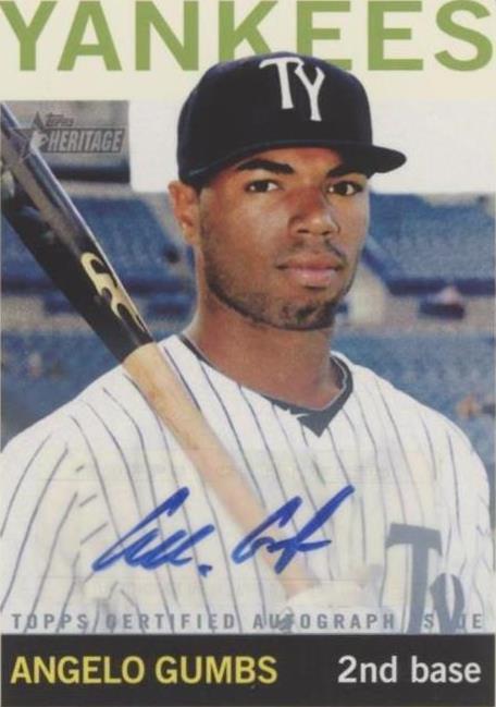 2013 Topps Heritage Minor League Edition - Real One Autographs Angelo ...