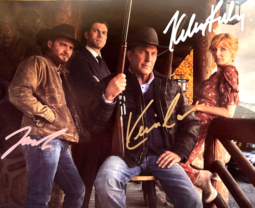 YELLOWSTONE CAST Signed Autograph with COA: 8x10 inch | eBay