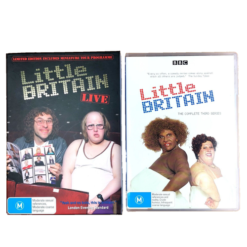 Little Britain Live Limited Edition Box Set + Little Britain Complete ...