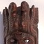Guatemalan hand carving Wood Mask Mayan folks art Kukulkan chief ...