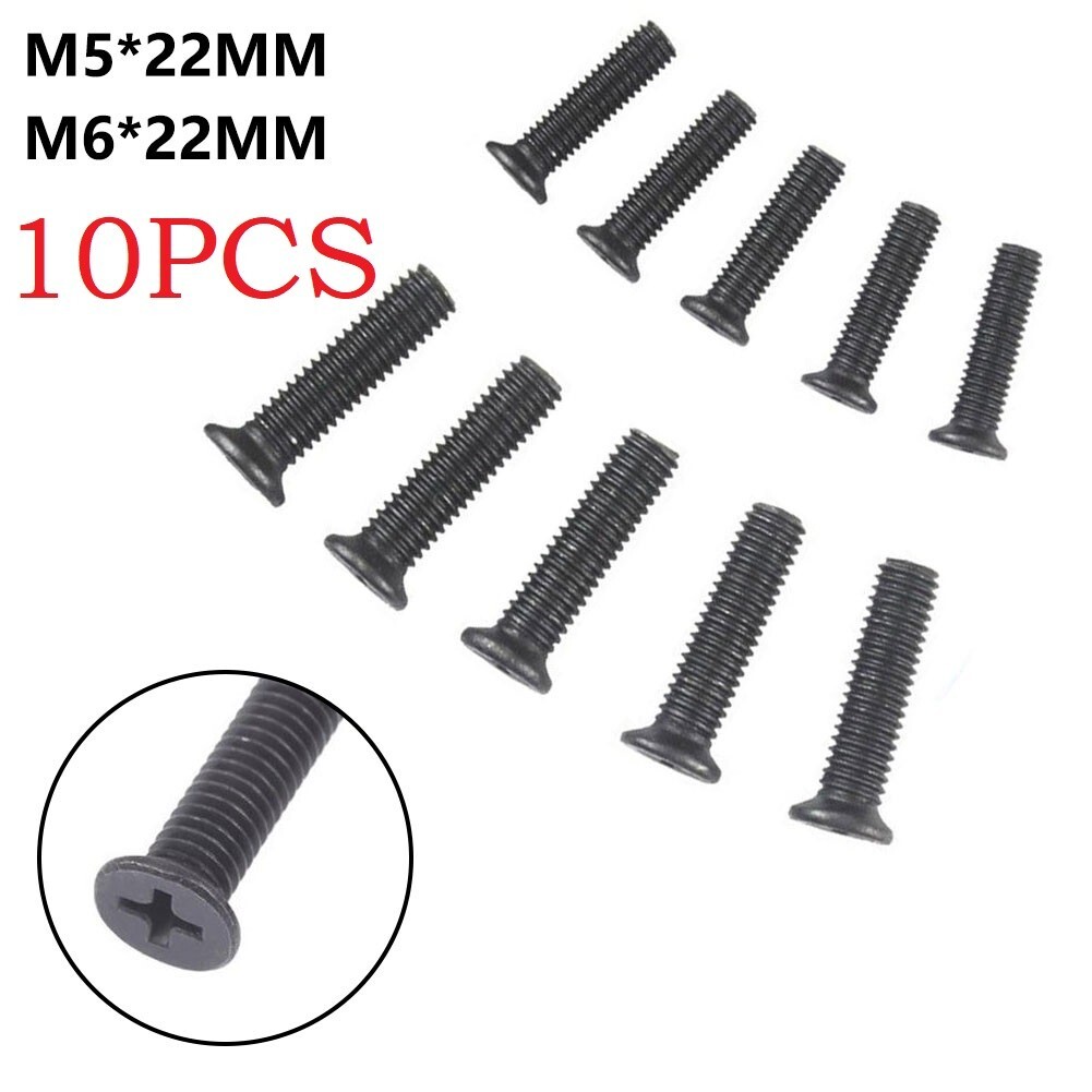 Screws Fasteners Power Tool Accessories 10Pcs 20mm Fixing Screw Left ...