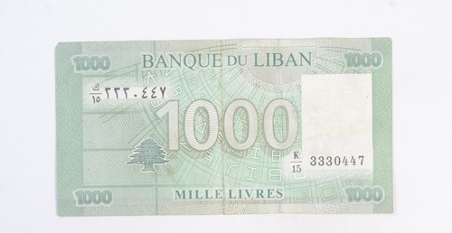 CrazieM World Bank Note - 2011-2016 Lebanon 1000 Livres - Collection ...