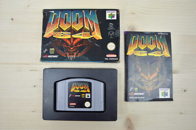 N64 - Doom 64 - (OVP, mit Anleitung) | eBay