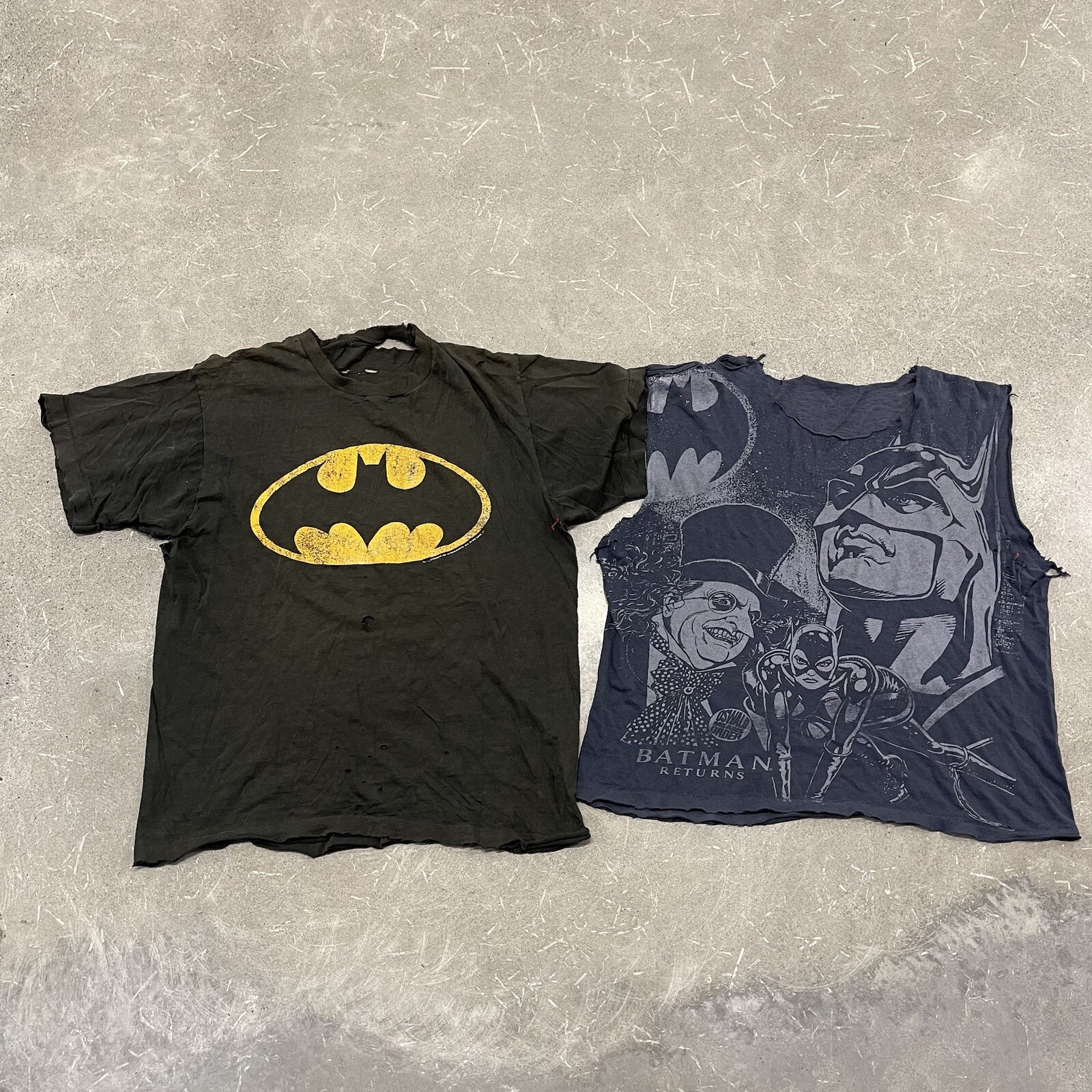 Lot 2 Vintage Batman Returns Logo 1992 DC Comics Movi… - Gem