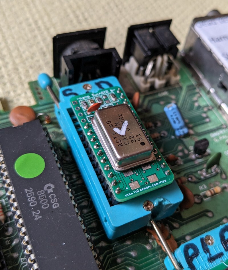 C64 MOS 6581 SID replacement SwinSID nano Commodore 64 Sound Chip | eBay UK