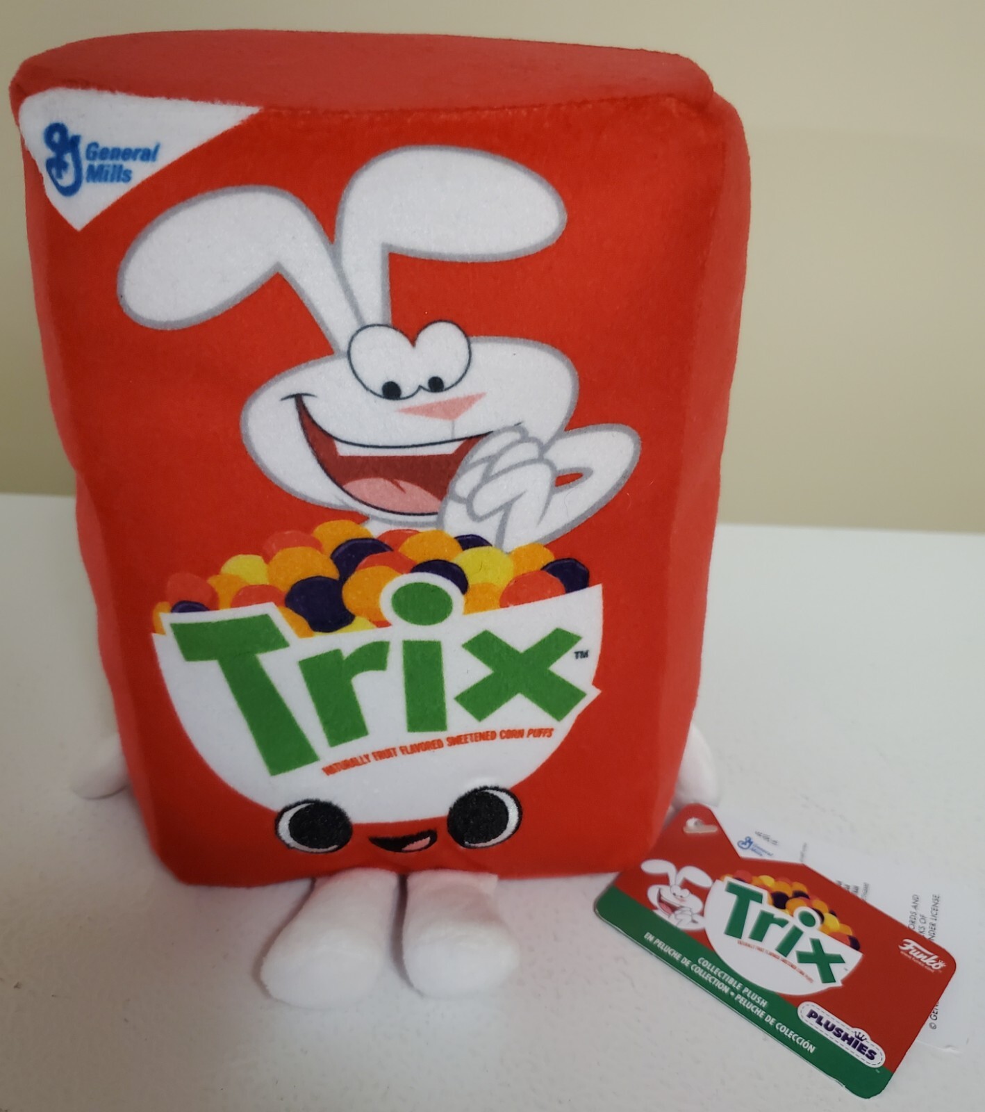Funko Plushies: General Mills Trix Cereal Box Plush Brand New with Tags ...