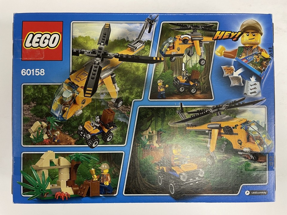 LEGO City 60158 Jungle Cargo Helicopter - New Sealed 673419264860 | eBay