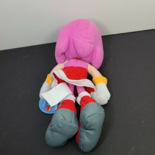 Toy Network Sega Sonic X the Hedgehog 15TH Amy Rose Stuffed Plush Doll ...