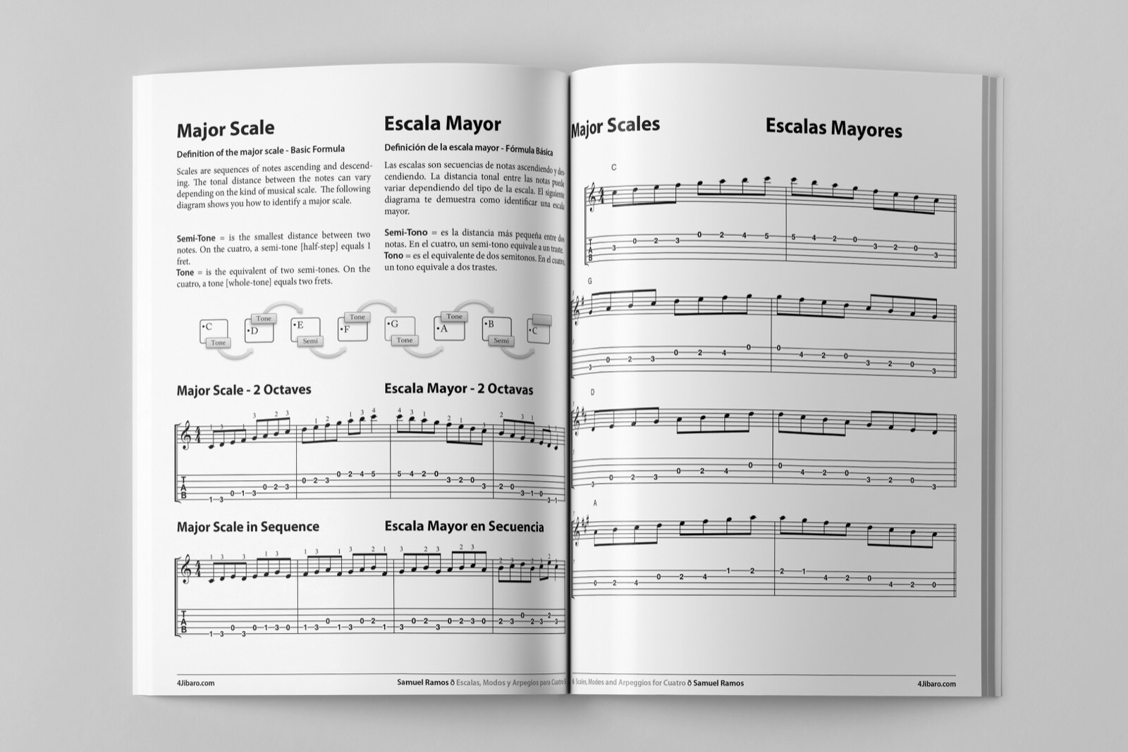Scales, Chords & Arpeggios for the Puerto Rican Cuatro (Cuatro ...