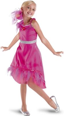 Sharpay Prom Dress Pink High School Musical Fancy Dress Up Halloween ...