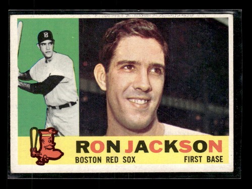 1960 Topps Ron Jackson Boston Red Sox Vintage Baseball Card #426b | eBay