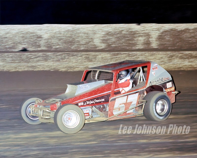 1983 Billy Pauch 8x10 print Northeast Big Block Dirt Modified | eBay