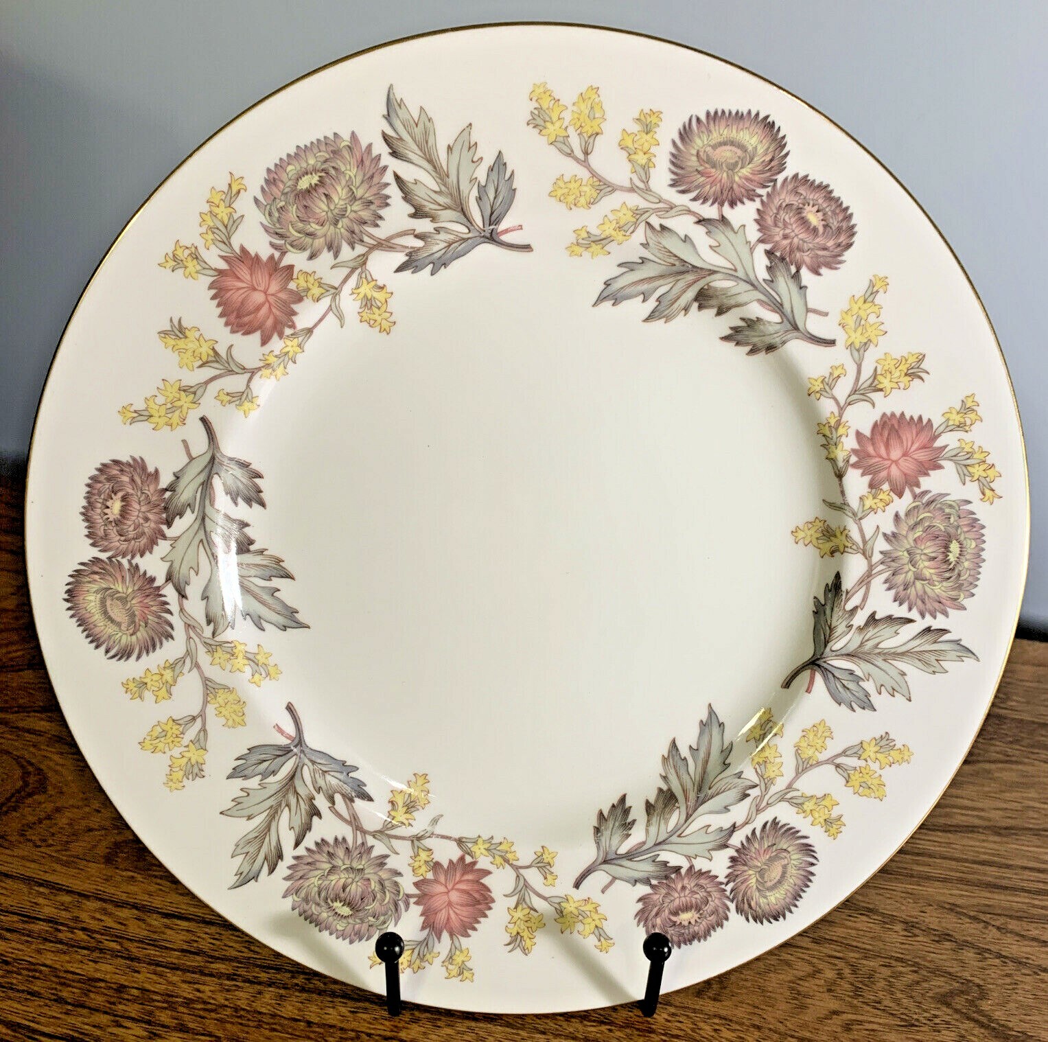 (1) Vintage Wedgwood Bone China Lichfield Pattern W4156 Dinner Plate | eBay