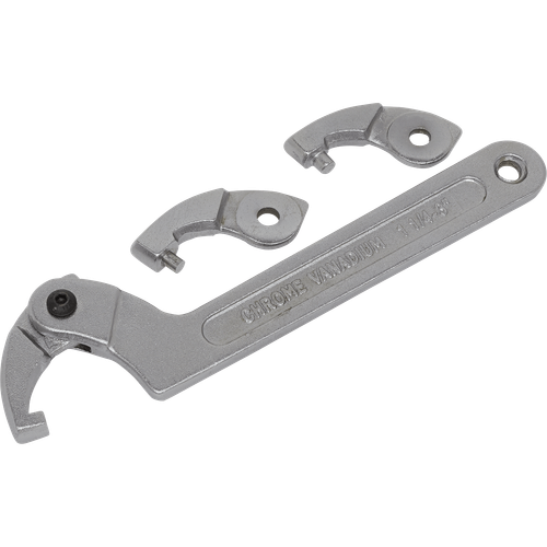 Sealey 4 Piece Adjustable Hook and Pin Wrench Set | eBay