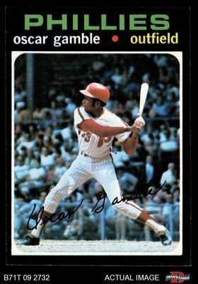 1971 Topps #23 Oscar Gamble Phillies 8 - NM/MT | eBay