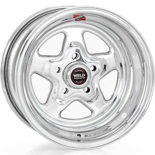 Weld Racing Street Wheel DFS Series 15x8 Polished Prostar 5x4.5 3.5 ...