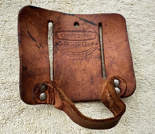 VINTAGE CRAFTSMAN LEATHER HAMMER LOOP MODEL NO. 4584 | eBay