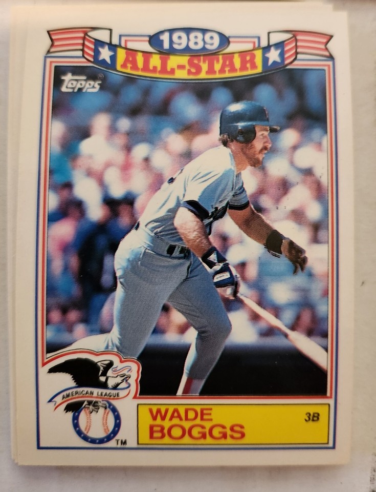 1990 TOPPS BASEBALL GLOSSY ALL-STAR COMMEMORATIVE SET INSERT SINGLES ...