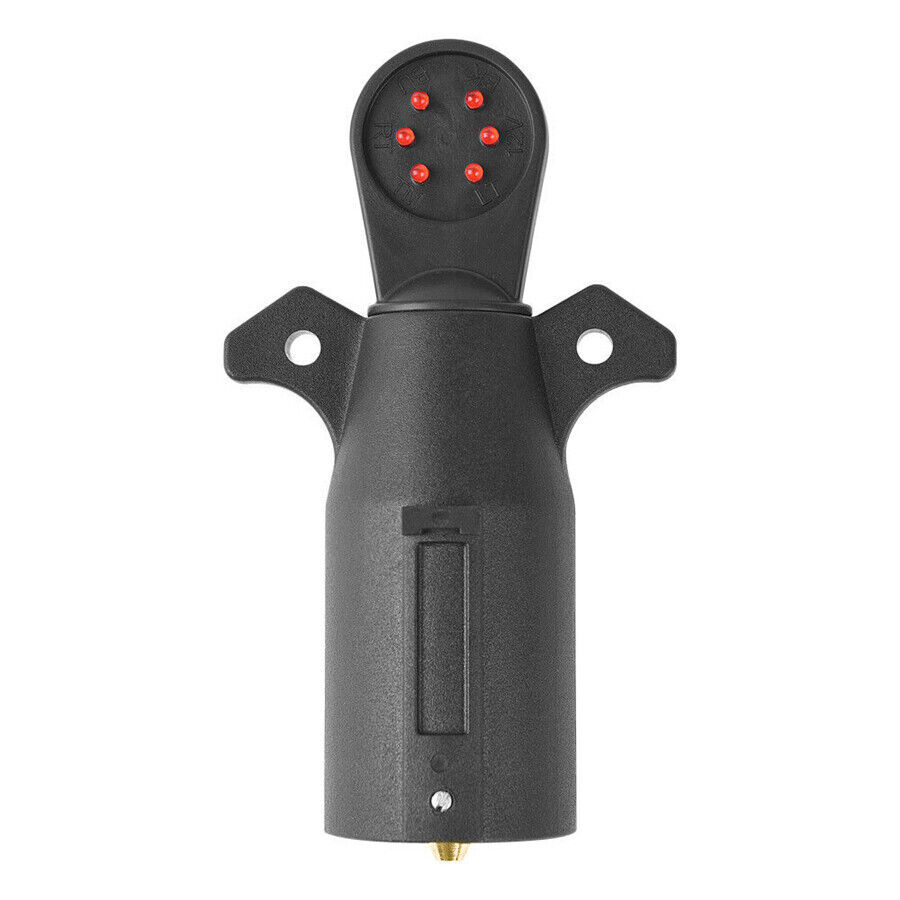 7-Way RV Trailer Blade Wiring Circuit Tester Trailer Hitch LED ...