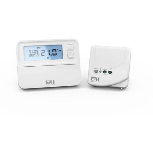 EPH Programmable RF Thermostat & Receiver COMBIPACK 4 - Central Heating ...
