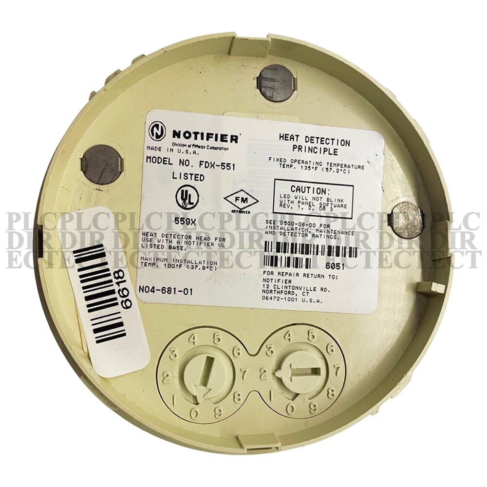Notifier Smoke Detector NOTIFIER ND 751P Photoelectric Smoke Detector|