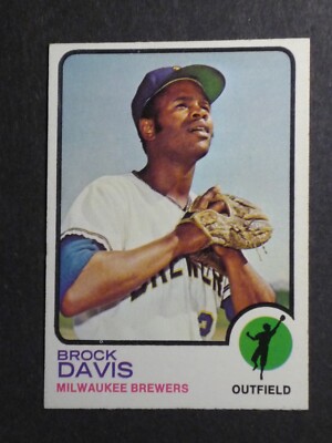 1973 Topps Brock Davis #366 Brewers NM+ 001 | eBay