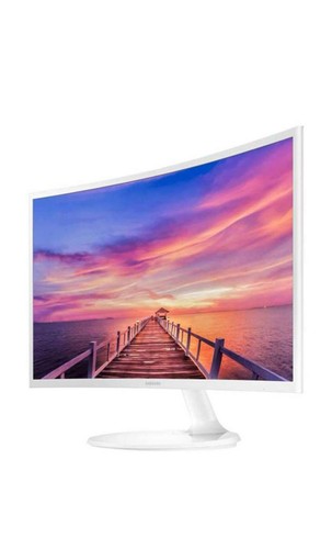 Samsung Curved 1920x1080 HDMI VGA Monitor, White, 27" | eBay