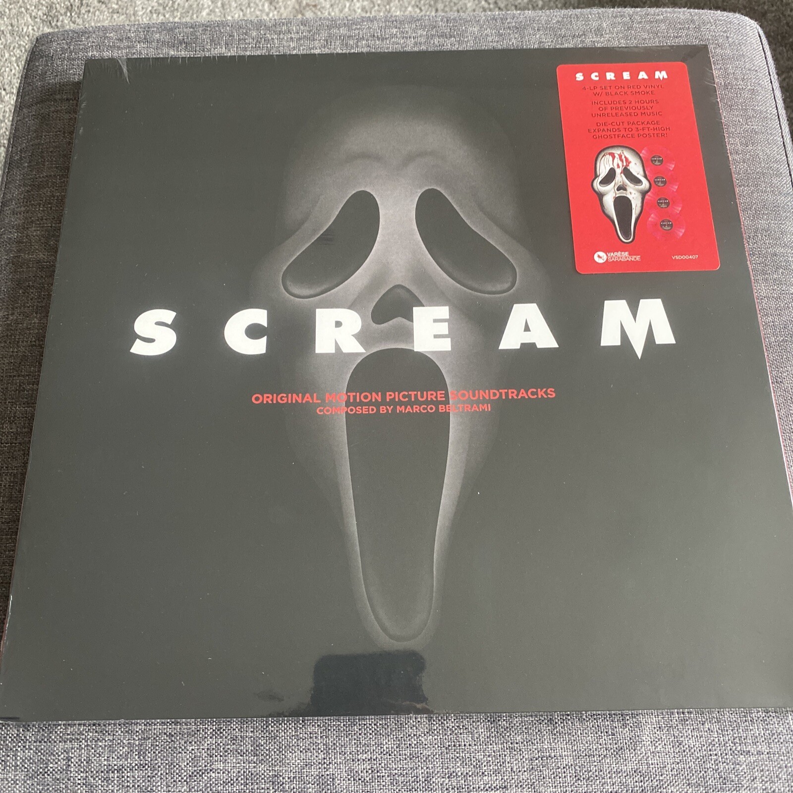 Scream (Original Motion Picture Scores) Marco Beltrami NEW SEALED 4 LP ...