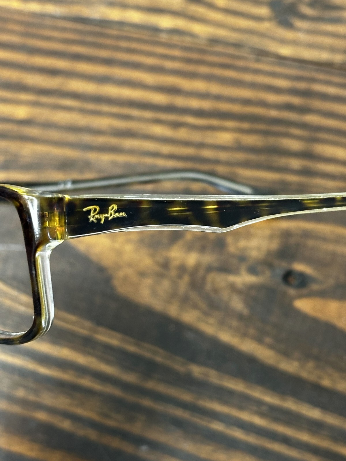 Ray-Ban RB5245-5082 Unisex Tortoise Full Rim Square Eyeglasses Frame 54 ...