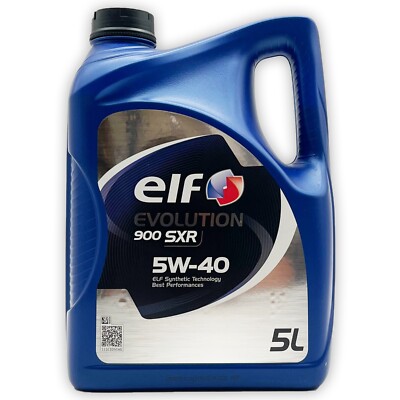 5 L ELF EVOLUTION 900 SXR 5W40 5W-40 MOTORÖL MOTORENÖL RENAULT RN0700 ...