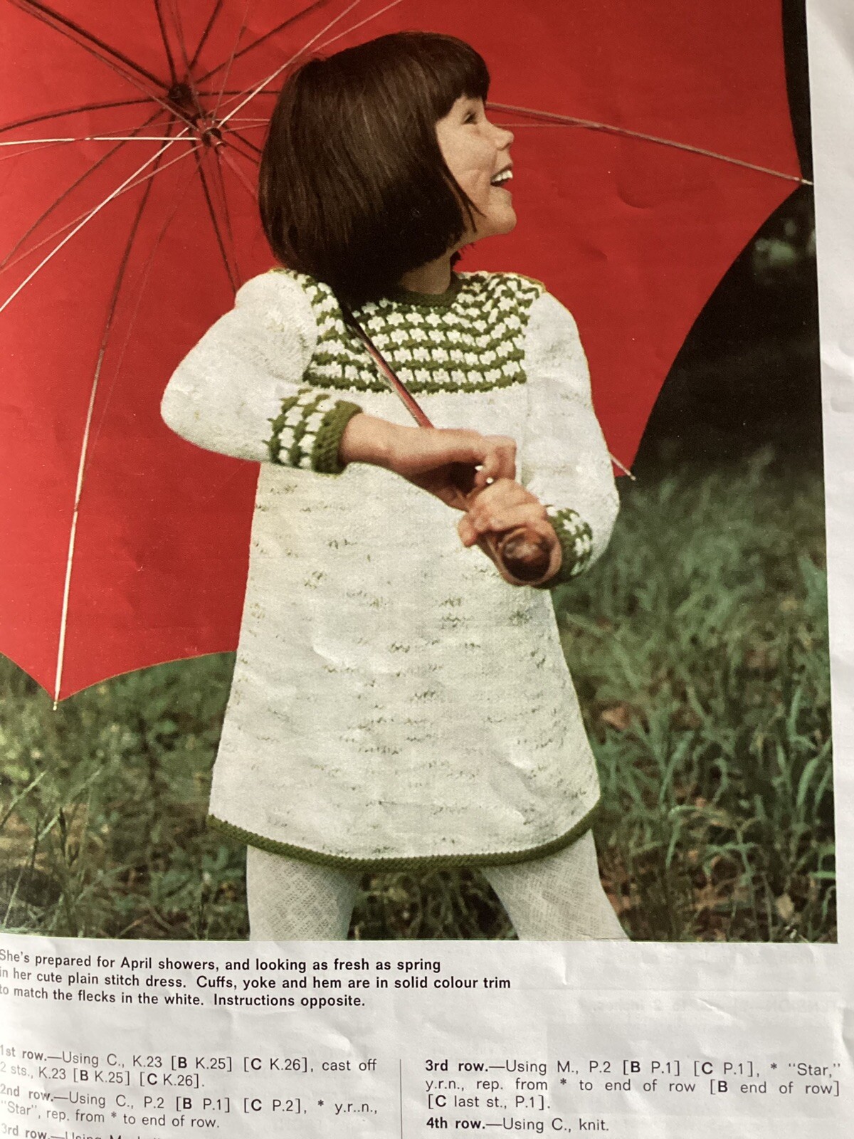 Vintage Patons Children’s Knitting Pattern Book 882 Warm Regards to the ...