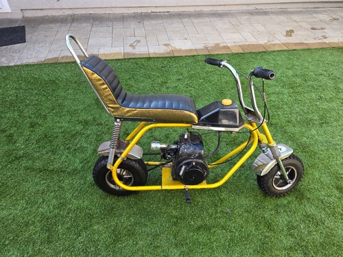 Vintage Cat Dominator mini bike yellow rare | eBay