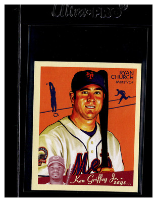 2008 Upper Deck Goudey Mini Red Backs #199 Ryan Church | eBay